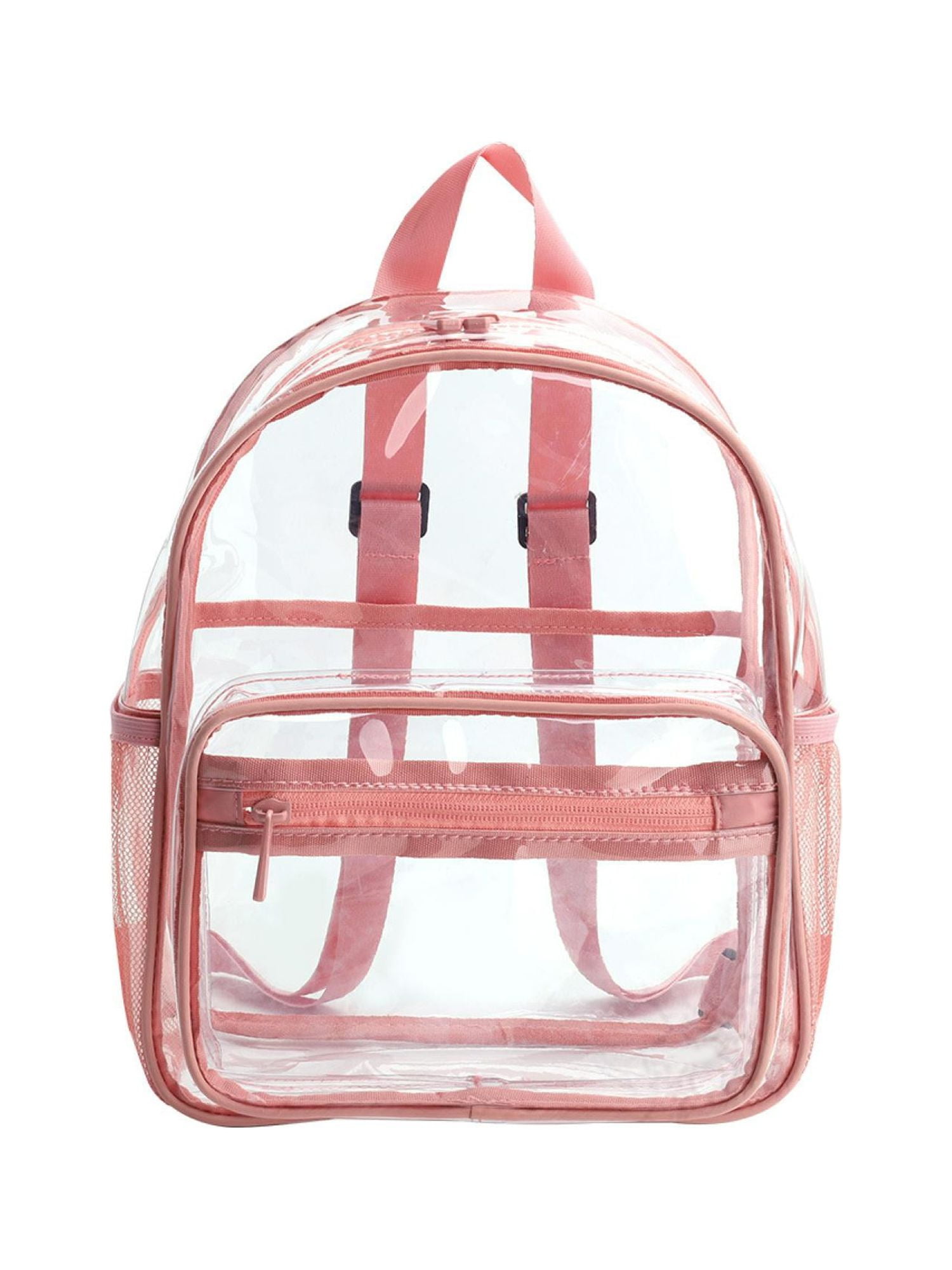 Mochilas Transparentes PVC Mochila Impermeable Con Asa Superior (rosa ...