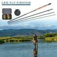 Leo Fly Fishing Rod and Reel Combo, 9' Lightweight 4-Piece, 5/6 or 7/8 ...