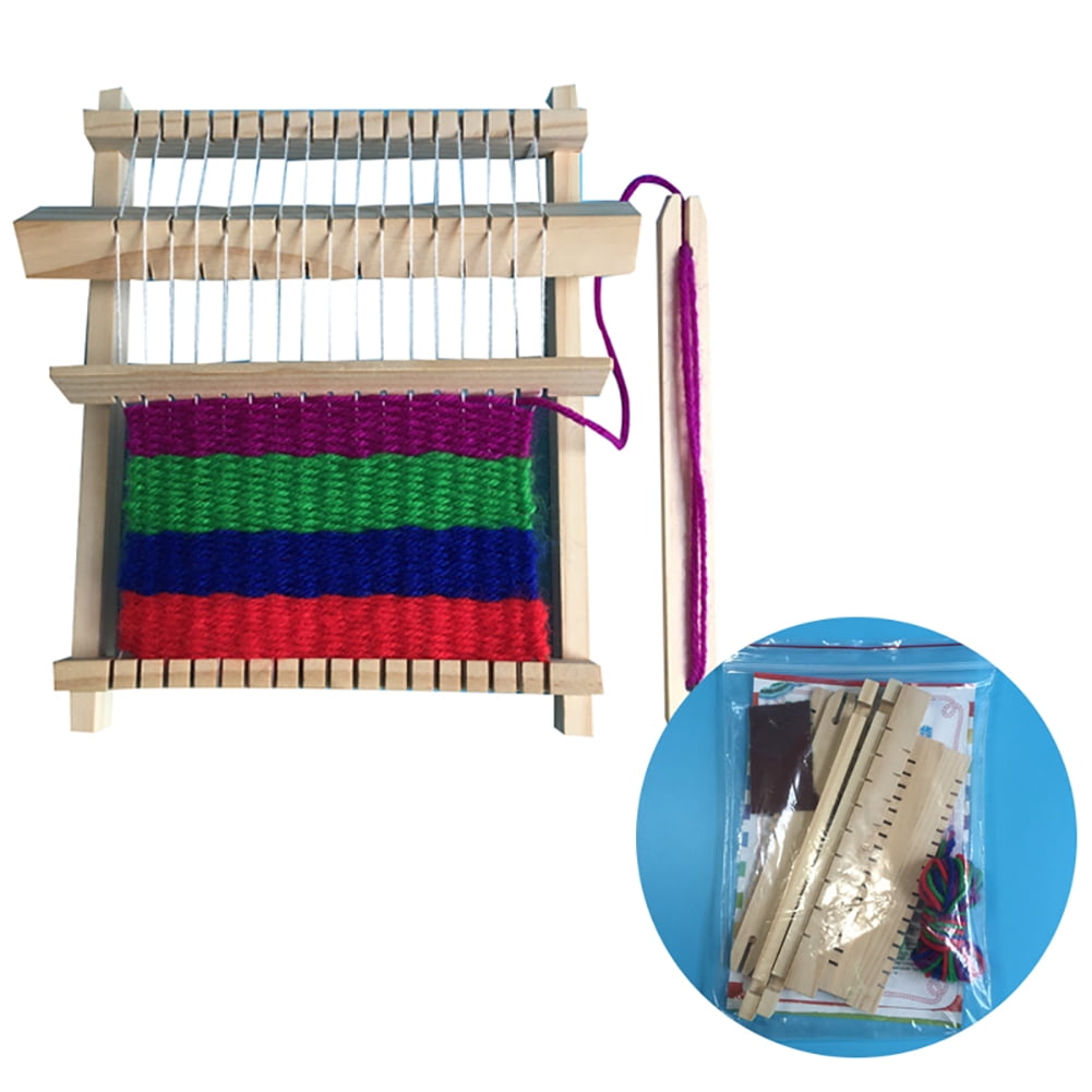 Shulemin DIY Wooden Weaving Machine Loom Handicraft Intellectual ...