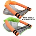 2 Pc Floating Pool Noodle Chair Water Hammock Raft Float Seat Harness ...