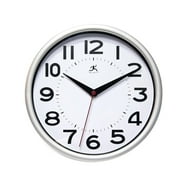 Advance Wall Clock, Silver - Walmart.com