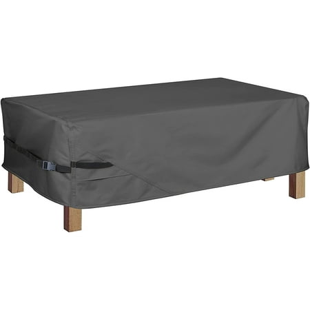 SHTUUYINGG Patio Coffee Table Cover - Waterproof Outdoor Furniture ...