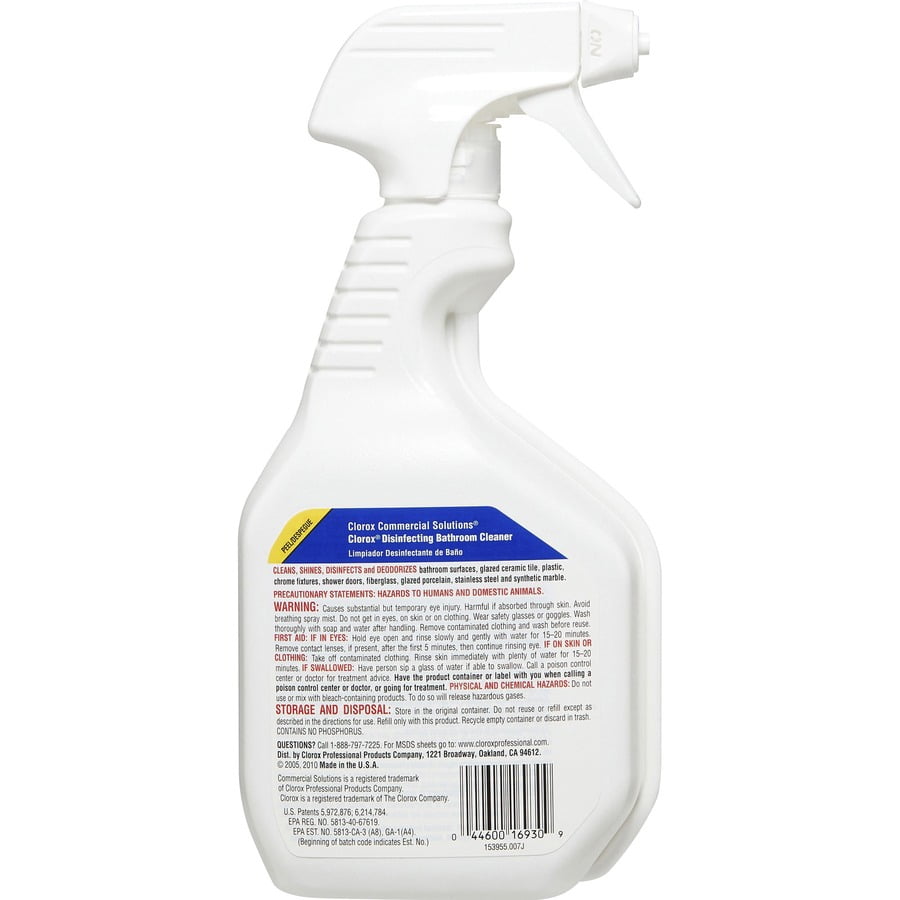 Clorox Msds Labels