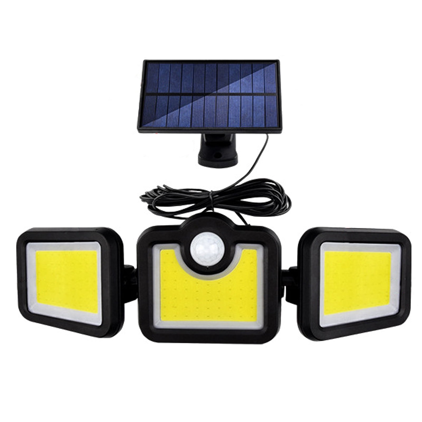 Outdoor Solar Lamp With Motion Sensor, 3 Solar-Powered Safety Lamp ...