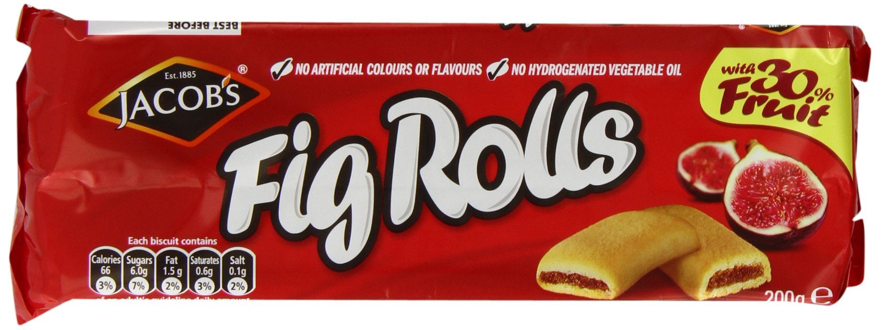 Jacob's Fig Rolls 200G-DEL - Walmart.com