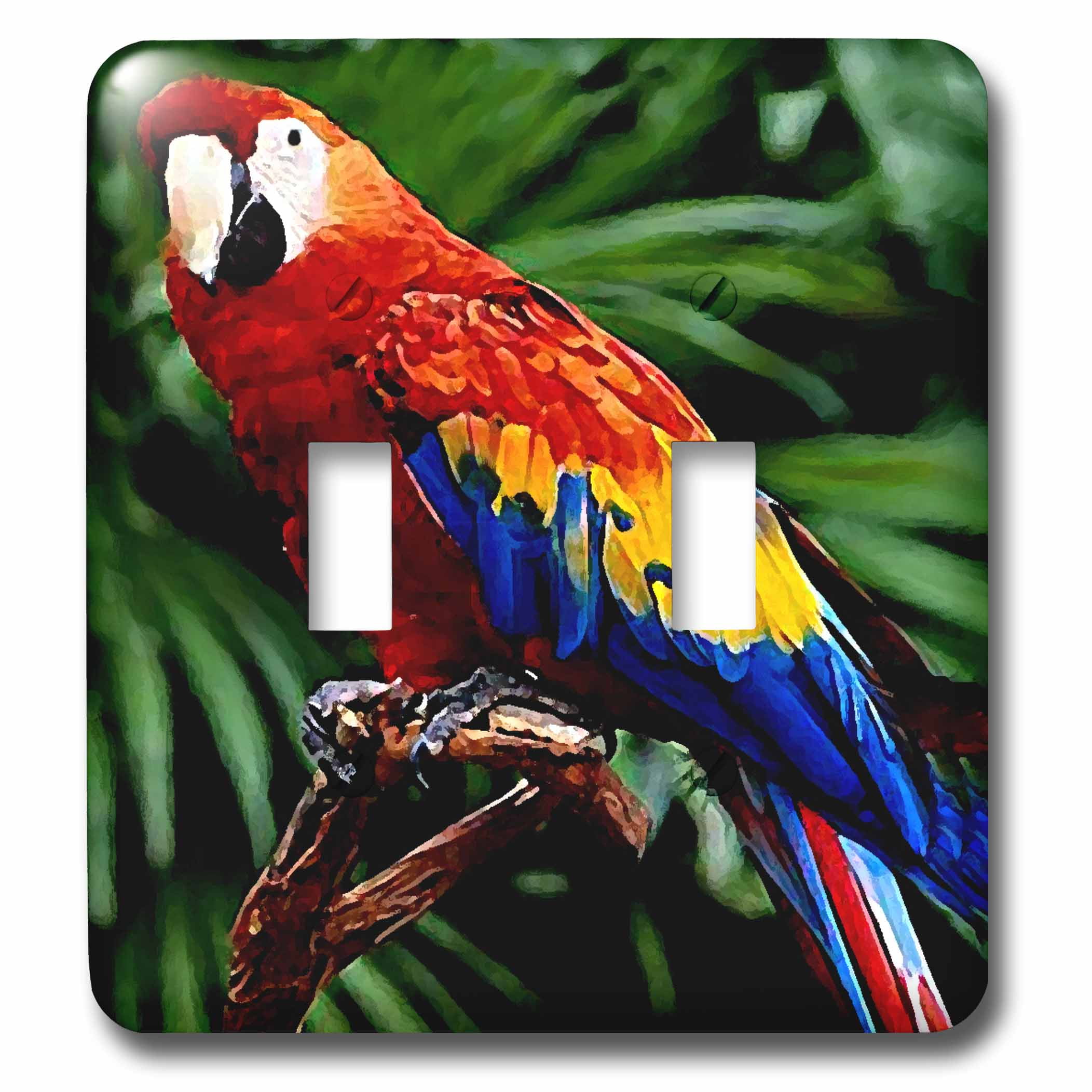 Scarlet Macaw double toggle switch lsp-576-2 - Walmart.com
