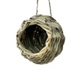 HomelyJoy Hanging Hummingbird Nest House for Outside, Hand Woven ...
