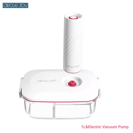 Electric Crisper Set 1L 1.3L 500Mah Electric Pump Preservation Keep ...