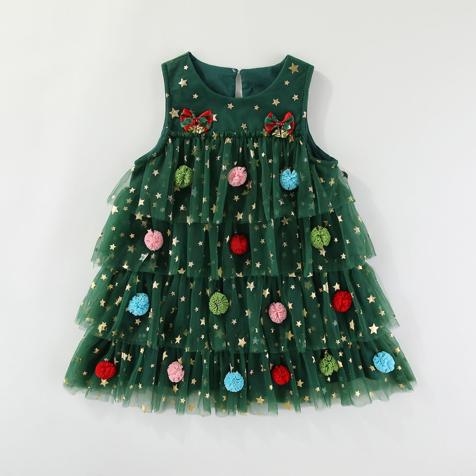 Click here for Dexiang Toddler Girls Sleeveless Christmas Holiday... prices