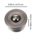 BESTYASH 1Set Stainless Steel Roller Ball Transfer Bearing for Robot ...