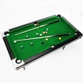 75" Portable Pool Table Kit, Billiard Table for Families, Easy Folding ...