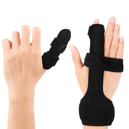 Healifty Adjustable Finger Splint Metacarpal Finger Fracture Sprain ...