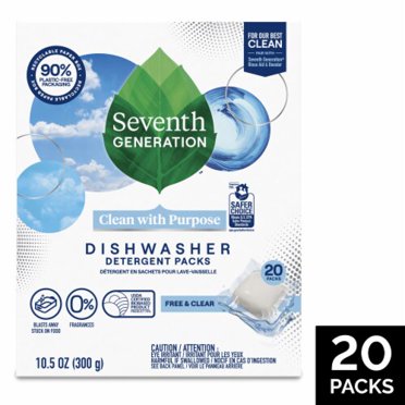 Seventh Generation Dishwasher Detergent - Powder - 45 oz (2.81 lb) - 1 ...