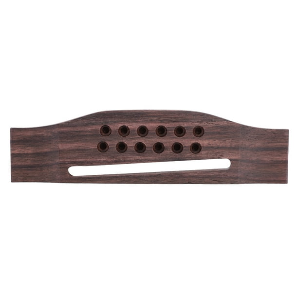 Wood Guitar Bridge,12-String Rosewood Acoustic Guitar Rosewood Guitar ...