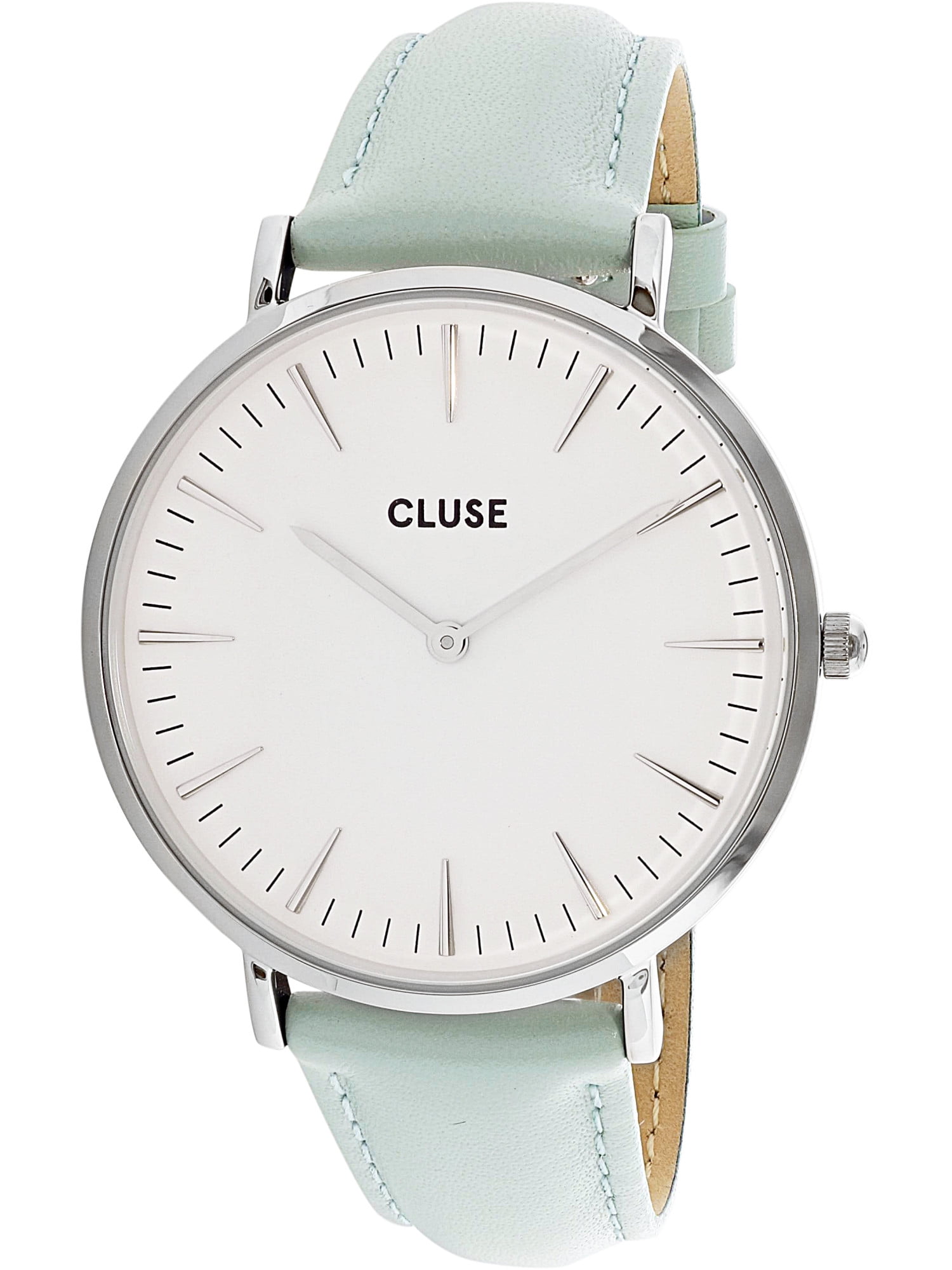 Cluse Women's La Boheme CL18225 Blue Leather Quartz Fashion Watch ...