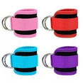 Gym Ankle Strap with Neoprene Padding and D-Ring for Machine Attachment ...