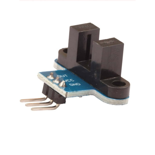 10pcs IR Slotted Optical Speed Measuring Sensor Detection Optocoupler ...