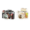 Creative Camera Mini Building Blocks Retro Camera Model Blocks Toys for ...