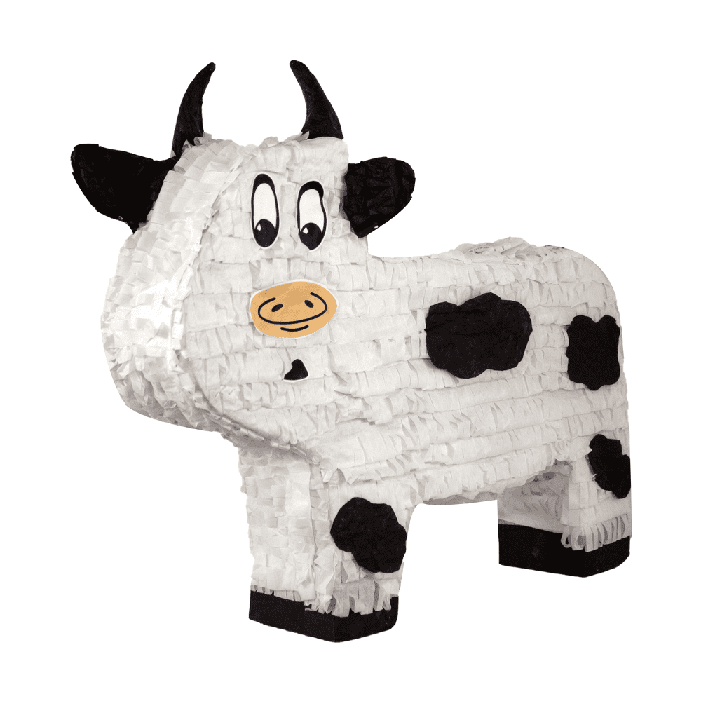 Cow Party Pinata, Black & White, 18in x 17in - Walmart.com - Walmart.com