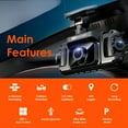 Rexing R4 4-Channel Car Recorder Dash Cam with 1080p Resolution, Wi-Fi ...