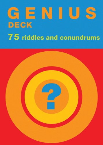 Pre-Owned Genius Deck Riddles and Conundrums - Walmart.com