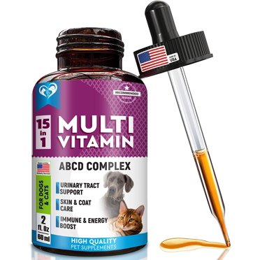 Liquid-Vet Hip & Joint Wellness Supplement for Dogs with Glucosamine ...