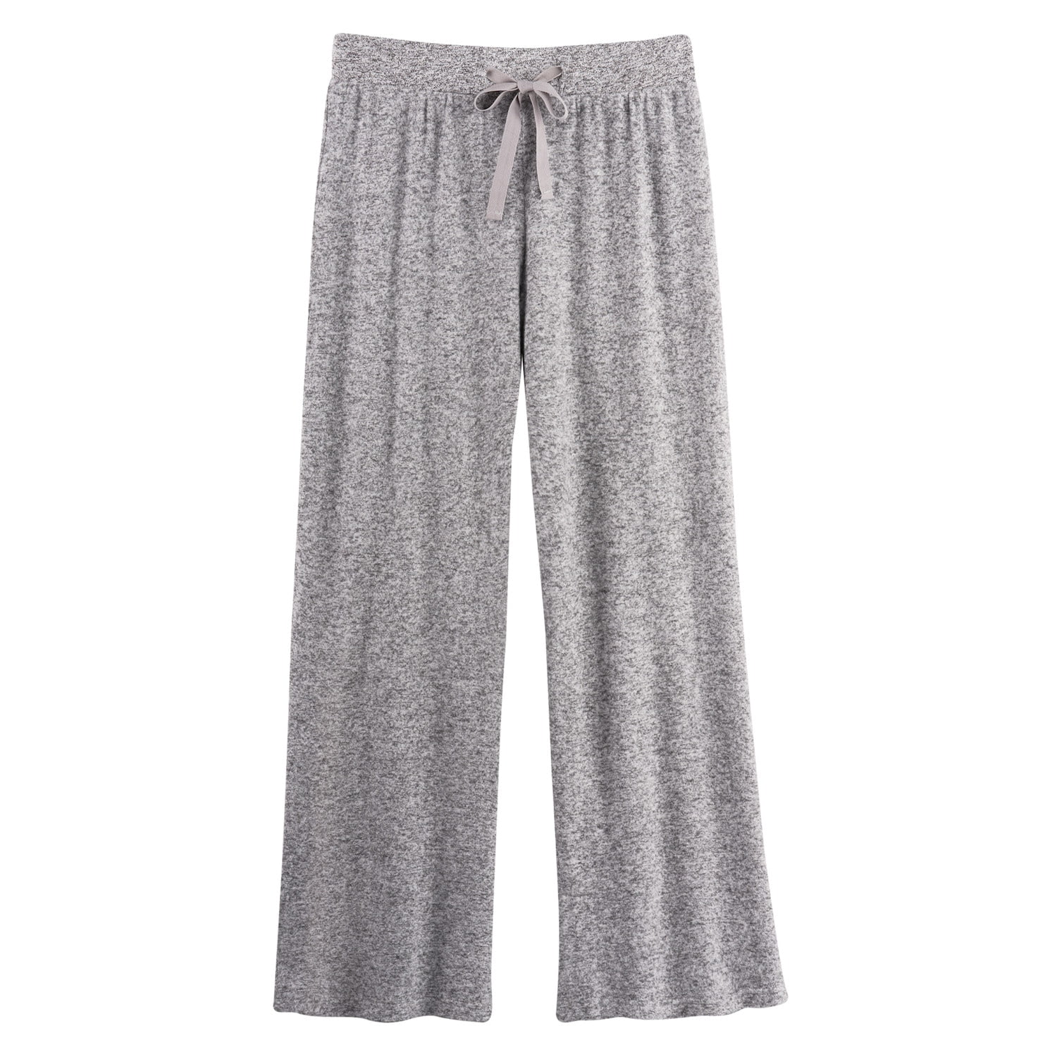 LA Cera Womens Fleece Pants -Wide Leg Flyaway Lounge Bottoms ...