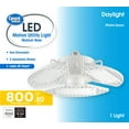 Great Value LED Daylight Garage Light, 80W, 8000 Lumens, Motion Sensor ...