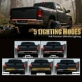 47 Inch Truck Tailgate Strip Light LED Bar, Arrow Sequential Amber Turn ...