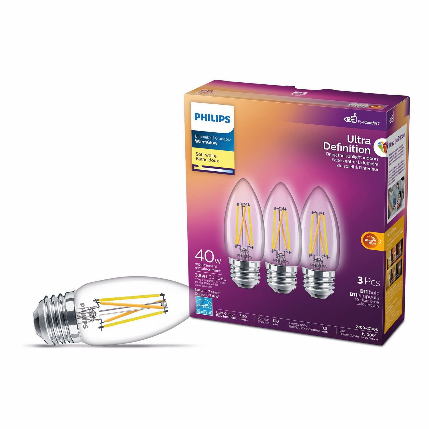Click here for Philips Led Ultra Definition 40w Chandelier (B11)... prices