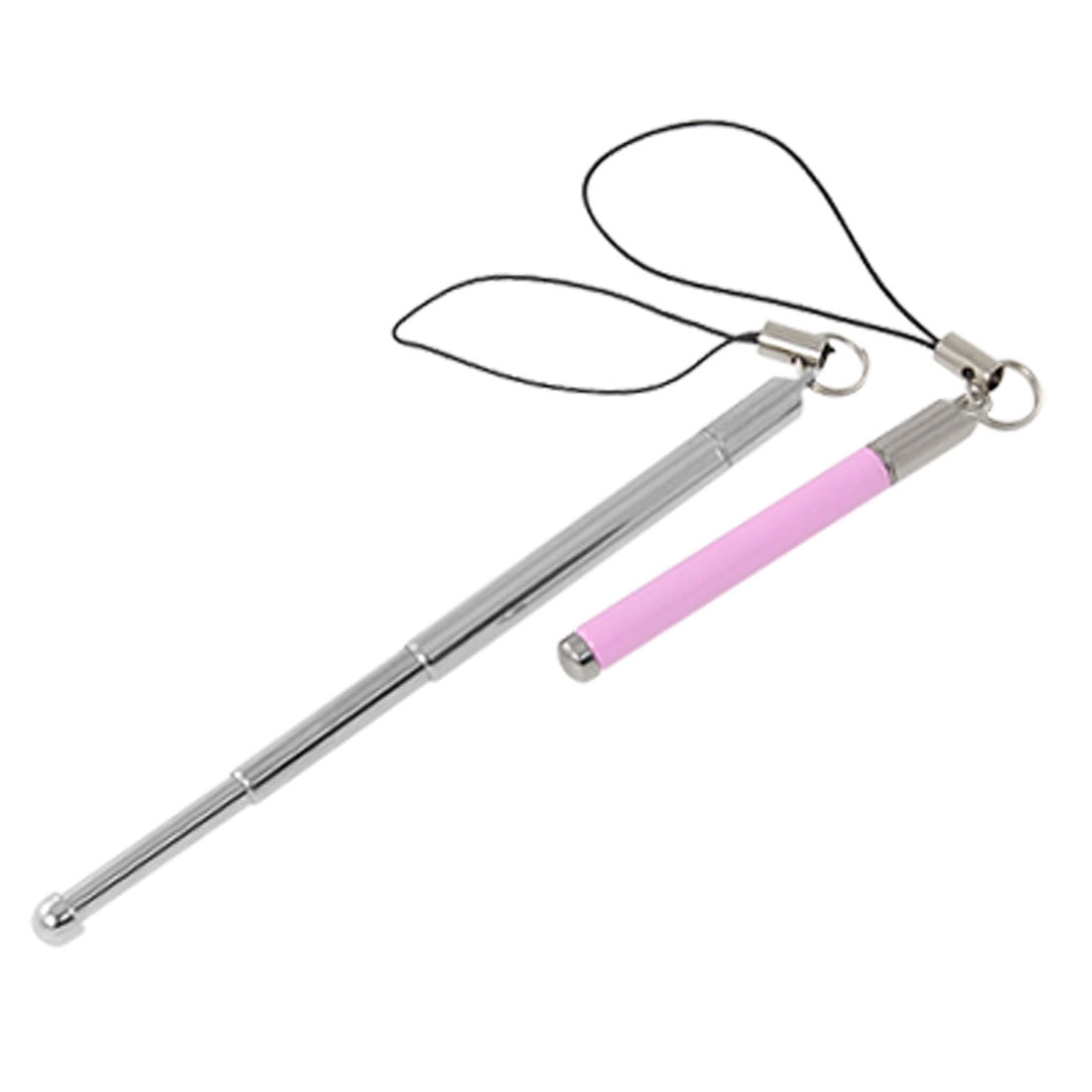 Silver Tone Pink Alloy Mini Stylus Pen Strap for Phone | Walmart Canada