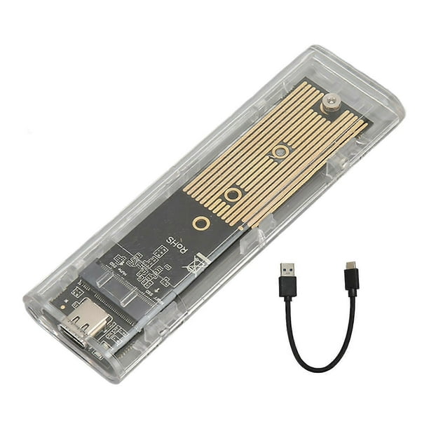 M.2 Sata Ssd External Enclosure Usb 3.1 Type C 10gbps Support Ngff Nvme ...