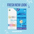 Lolleez Organic Lollipops for Children's Sore Throat Relief, Birthday ...
