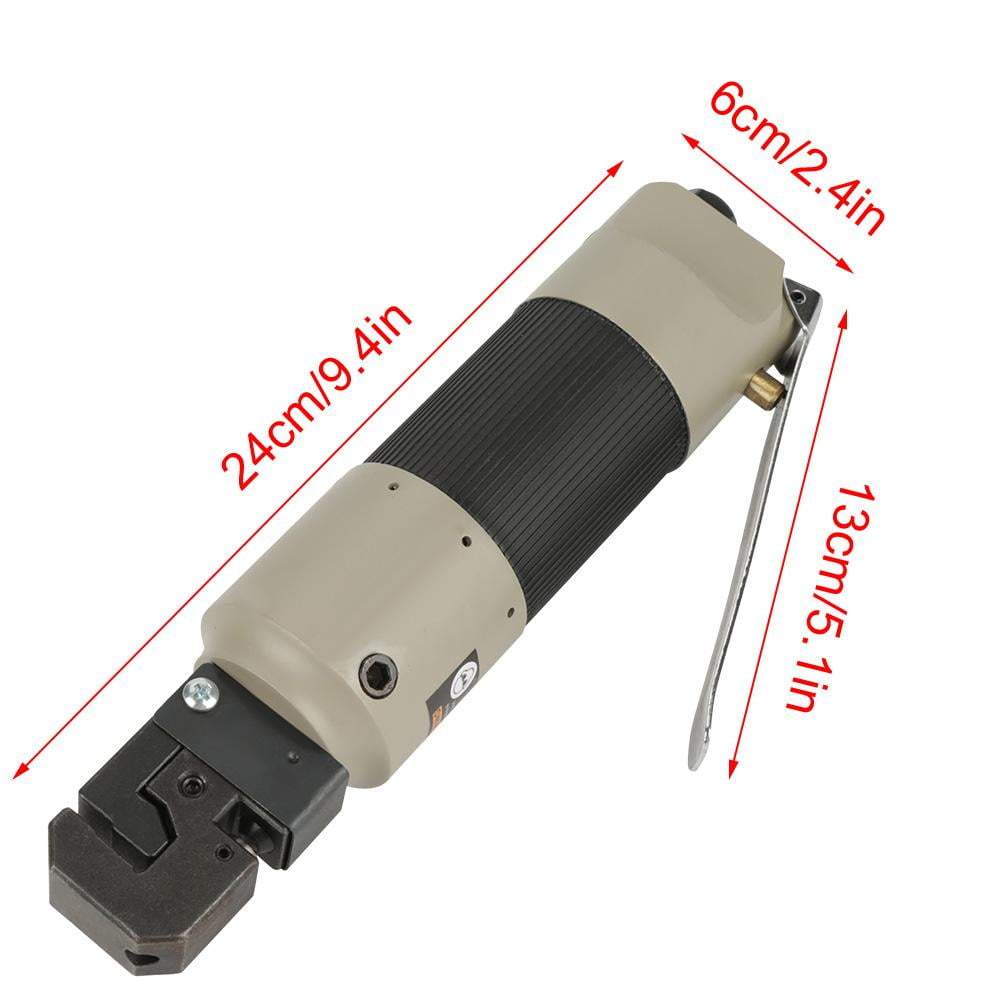 Studyset Pneumatic Sheet Metal Puncher Air Punch Flange Tool with 1/4 ...