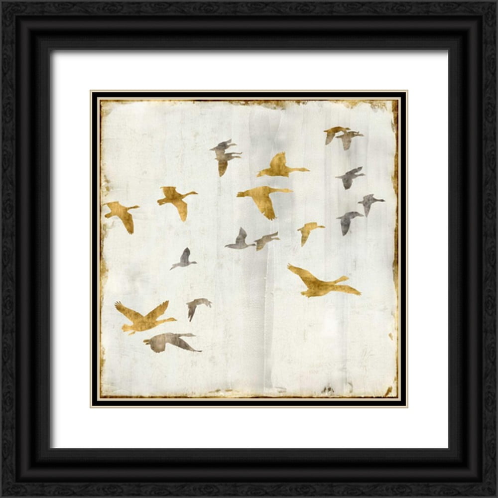 Spencer, Nick 26x26 Black Ornate Wood Framed with Double Matting Museum ...