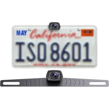 HD UrbanX UX100 Backup Camera Rear View License Plate Reverse Camera ...