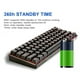 61 Keys bluetooth Wired Dual Mode 60% RGB Mechanical Gaming Keyboard ...