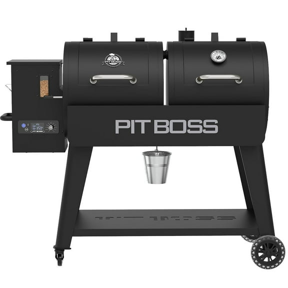Pit Boss Austin XL 1000 Wood Pellet Smoker, Onyx Edition Grill with Wi ...
