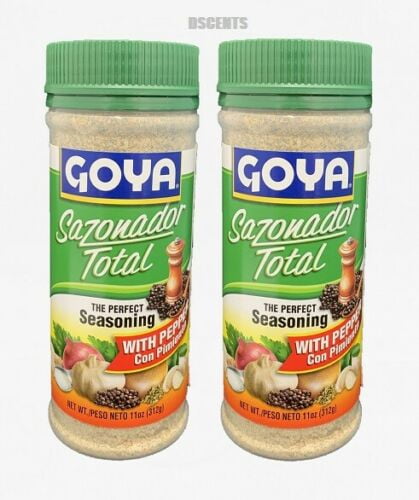 Pack of 2 Goya Sazonador Total The Perfect Seasoning W/ Pepper Con ...