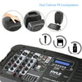 Pyle Stage and Studio 10 Inch Bluetooth PA Loud Speaker and DJ Mixer ...