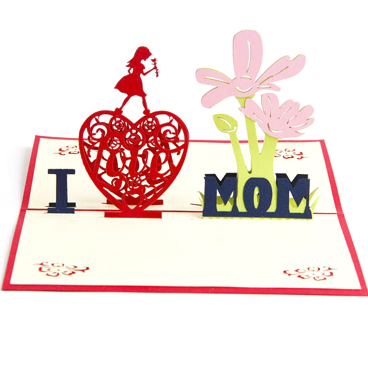 Cheers US 3D Pop Up Mother s Day Greeting Card Flower Blossom Best Mom Cheers US 3D Pop Up Mother s Day Greeting Card Flower Blossom Best Mom