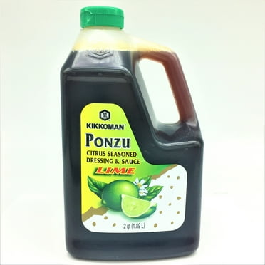 Kikkoman Citrus Seasoned Ponzu Lime Dressing & Sauce, 10 oz (Pack of 6) - Walmart.com