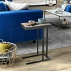 Furniture of America Asher Adjustable Side Table, Light Gray - Walmart.com