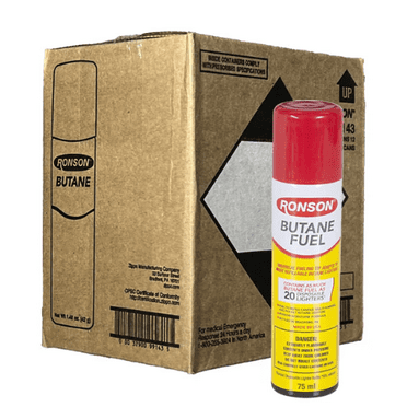 Chef Master Butane Fuel Canisters for Camping Stove, Pack of 12 ...