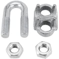 10 Pack 1/2 Inch Wire Rope Clamp, M12 Stainless Steel Wire Rope Clip, U ...