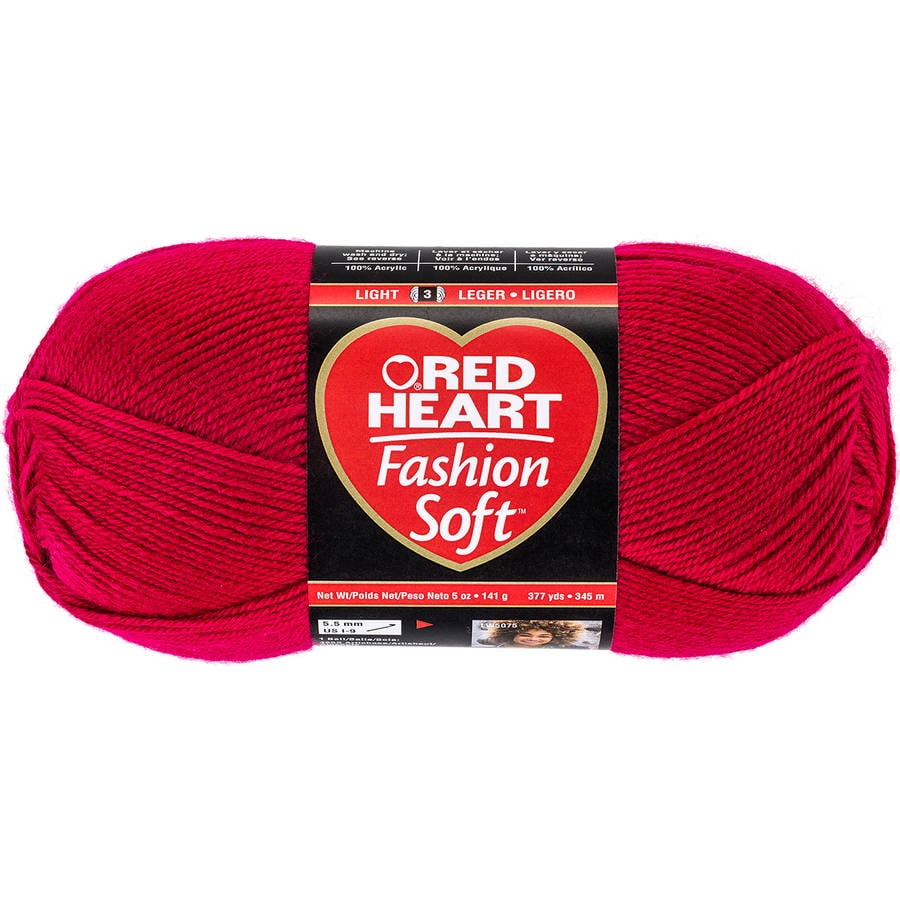 Red Heart Fashion Soft Yarn, Hot Pink - Walmart.com