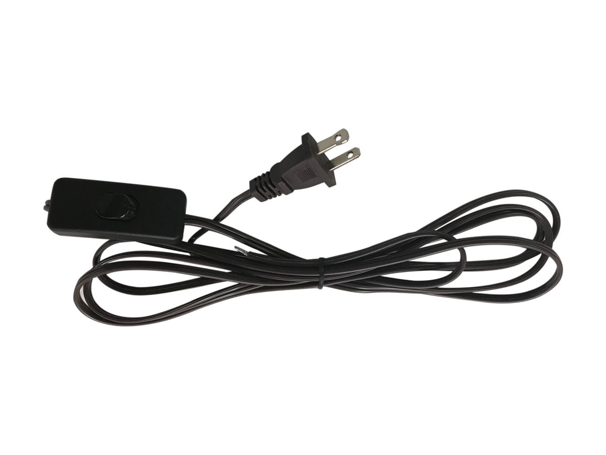 Royal Designs, Inc. Lamp Cord Molded Plug with On/Off Switch, Stripped ...