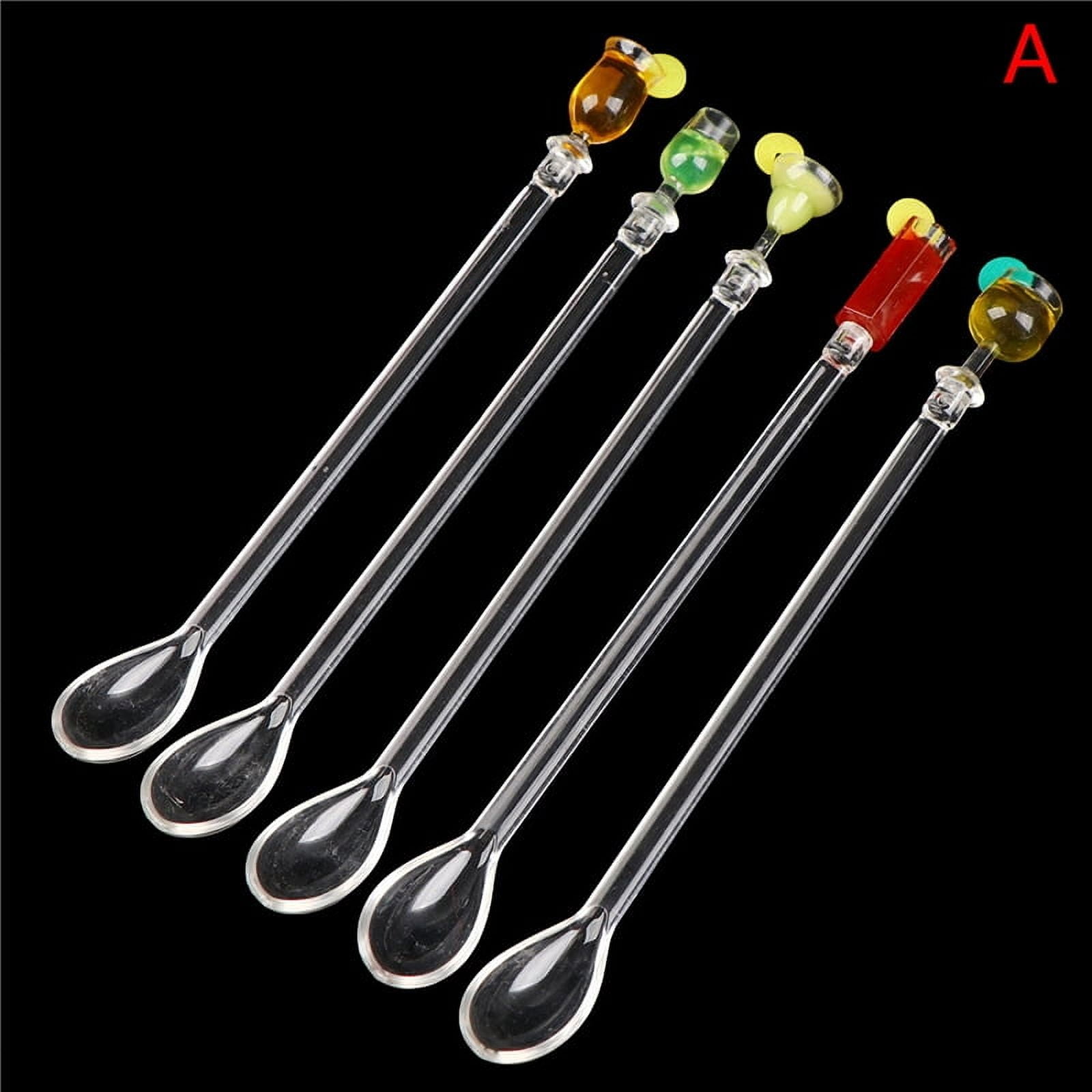Cocktail Stirrer Drink Mixing Stick Set Acrylic Cocktail Mixer Blender ...