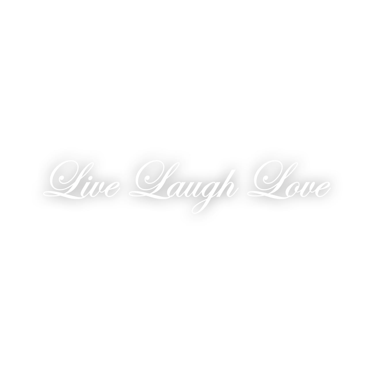 Live Laugh Love Sticker Decal Die Cut - Self Adhesive Vinyl ...