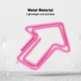 100Pcs Paper Clips Cute Unique Shape Electroplating Process Lightweight ...